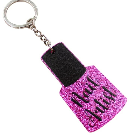 Handmade | Accessories | Nail Artist Keychain | Poshmark
